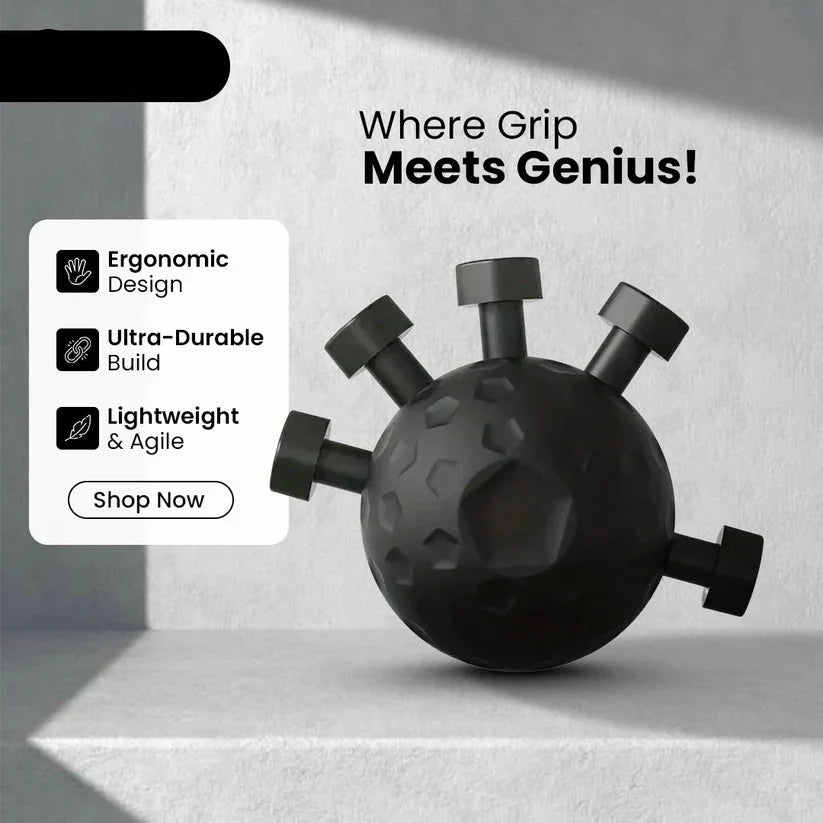 Ultimate Finger Hand Strengthener Grip - Adjustable Resistance Hand Ba ...